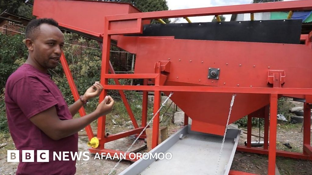 Dargaggoo maashina warqee dhiqufii dhimbiibu hojjete - BBC News Afaan ...
