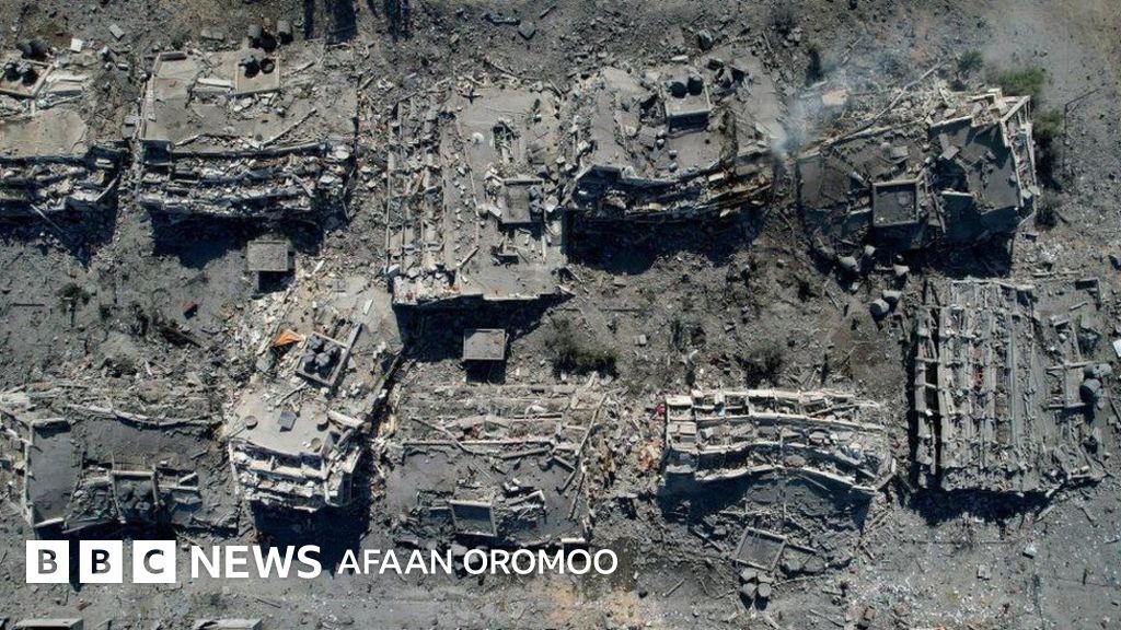 Ollaa Gaazaa gamoowwaniin guutame, amma garuu lafatti makame - BBC News ...