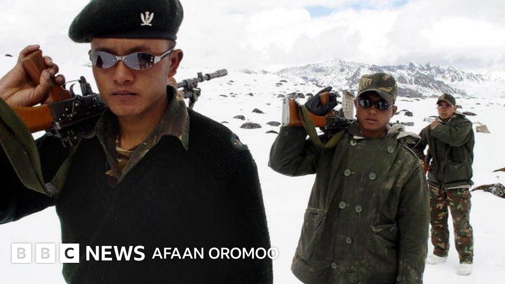 Waraana waggaa 60 daangaa Chaayinaa fi Indiyaa irra jiru - BBC News ...