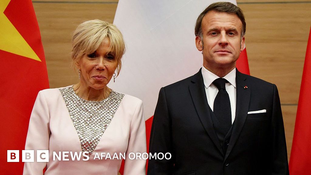 Pirezidantiin Faransaay Maakiroon attamiin haadha warraa waggaa 25 ...