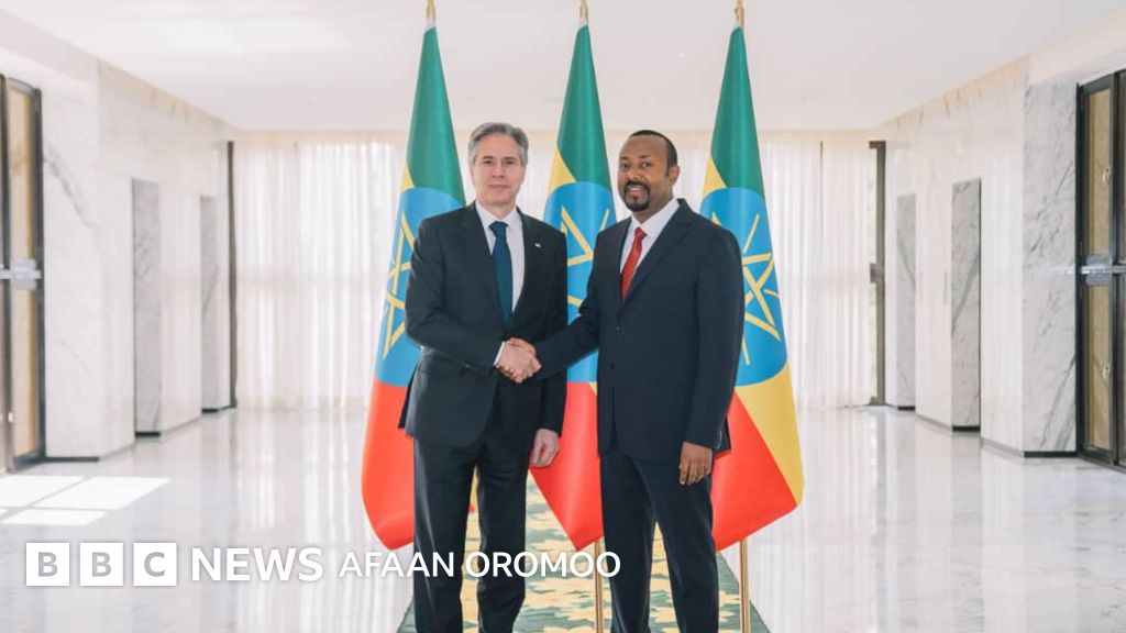 Ministirri Dhimma Alaa US Antoonii Biliinkanii fi MM Abiy maal mari ...