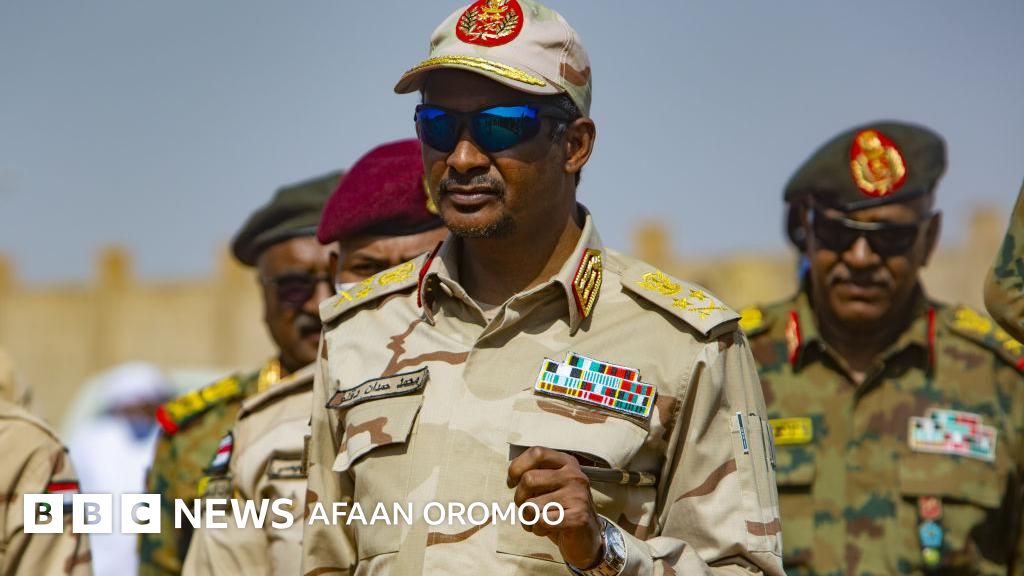 Hoogganaan RSF egereen Sudaan harka isaati jedhame Mohaammad Hamdaan ...