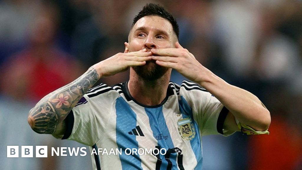 'Qaataar 2022 Waancaa Addunyaa Liyoneel Mesii jedhamuuf xiqqoodhumati ...