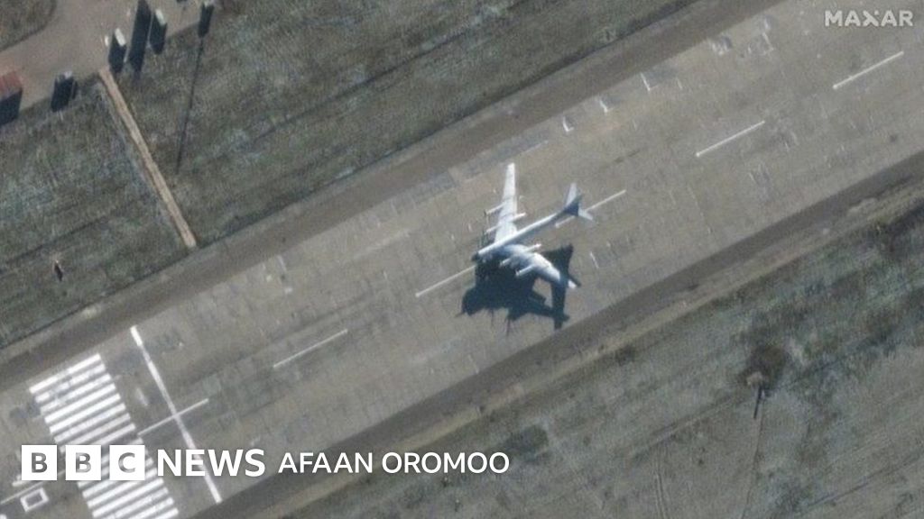 Haleellaa diroonii dirree xiyyaara waraanaa Raashiyaatti dhaqqabeen ...