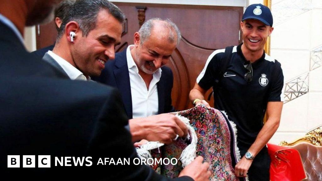 Daawwanaa Ronaaldoon Iraanitti taasiseen deeggartoonni hedduun ...