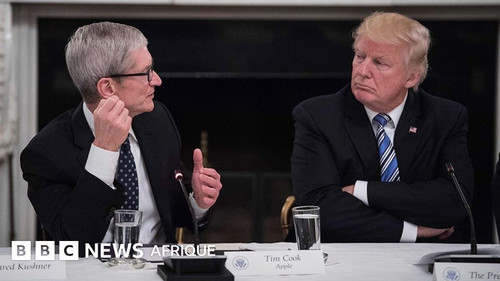 Agacé par l'absence du bouton d'accueil, Donald Trump critique Apple ...