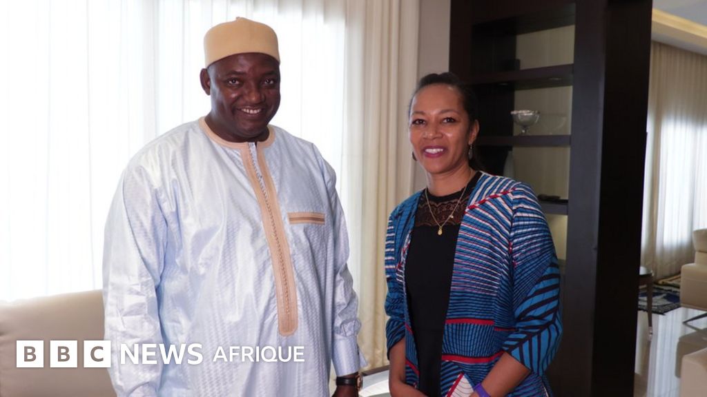 Adama Barrow : "Nous ne sommes pas affamés de pouvoir" - BBC News Afrique