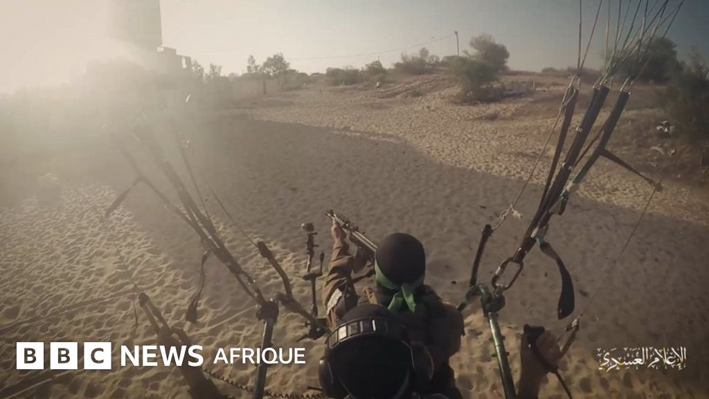 Conflit israélo-palestinien : Les parachutes du Hamas qui ont permis à ...