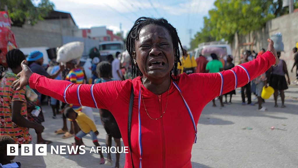 Violence en Haïti : "J'ai vu des scènes de guerre à la porte de l'hôpital" - BBC News Afrique