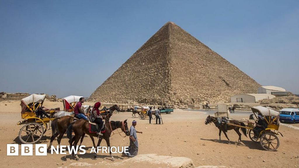Egypte : mystérieuse découverte dans la pyramide de Khéops - BBC News ...