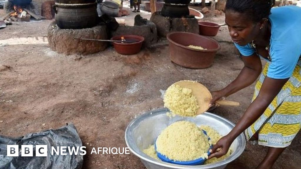 Attiéké, le champagne de la Côte d'Ivoire - BBC News Afrique