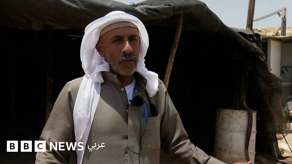 الضفة الغربية بدو عين سامية يتعرضون لمضايقات من مستوطنين تجبرهم على