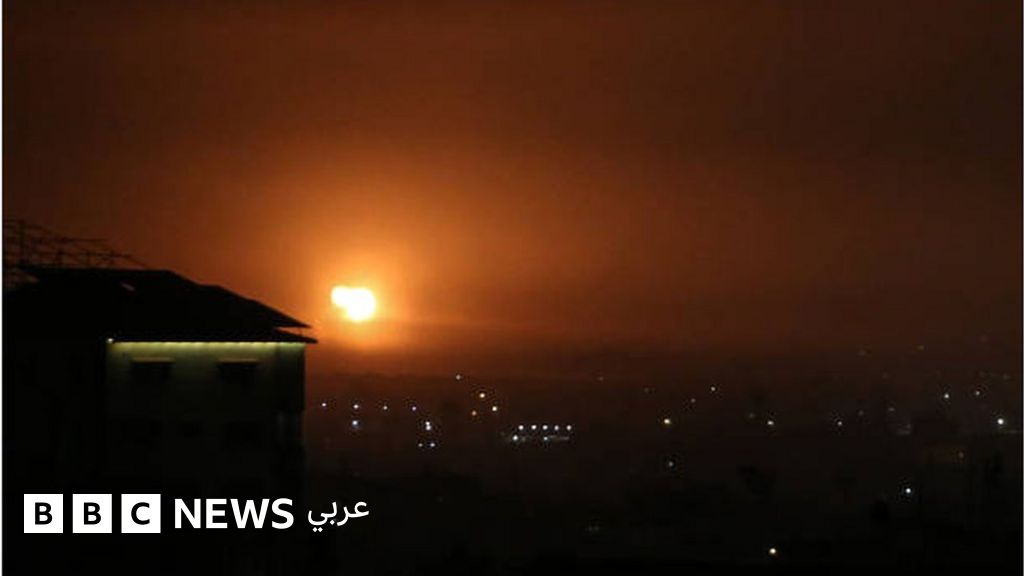 إسرائيل تقصف أهدافاً في غزة رداً على إطلاق صاروخ من القطاع Bbc News عربي
