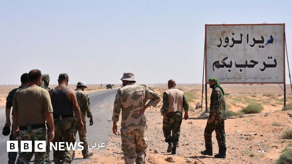 اهتمام عبر مواقع التواصل بتقدم الجيش السوري تجاه دير الزور Bbc News عربي