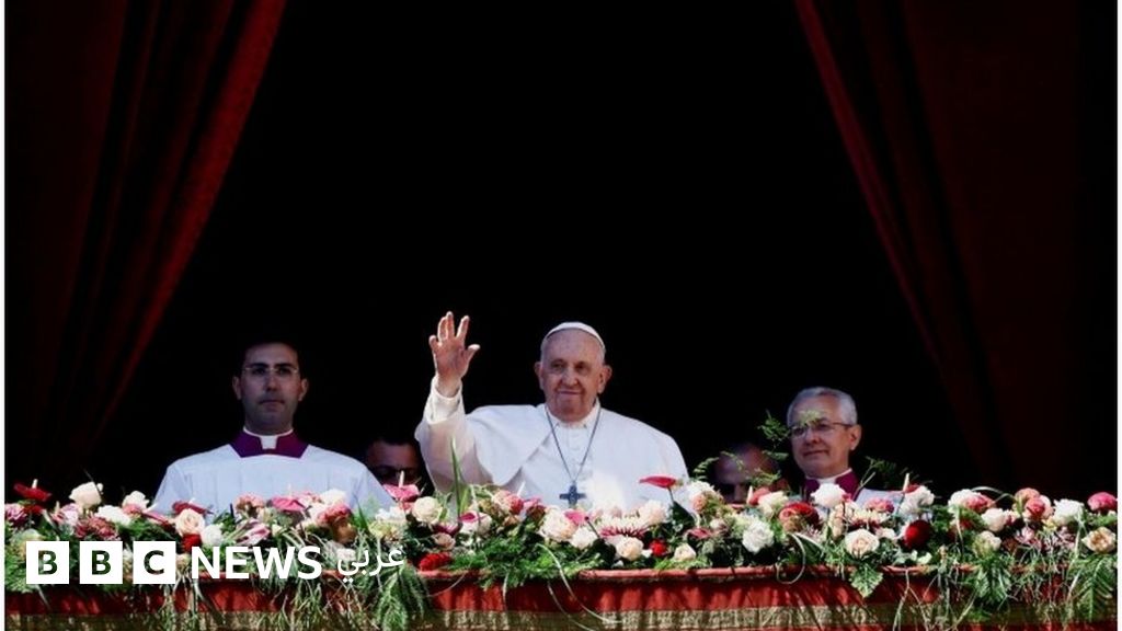 البابا فرنسيس قلق جداً من اندلاع العنف بين الإسرائليين والفلسطينيين
