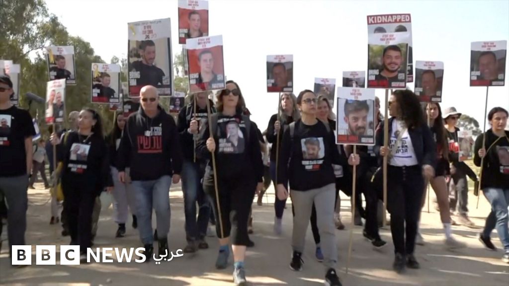حرب غزة مسيرة من غلاف غزة إلى القدس لإطلاق سراح الرهائن الإسرائيليين