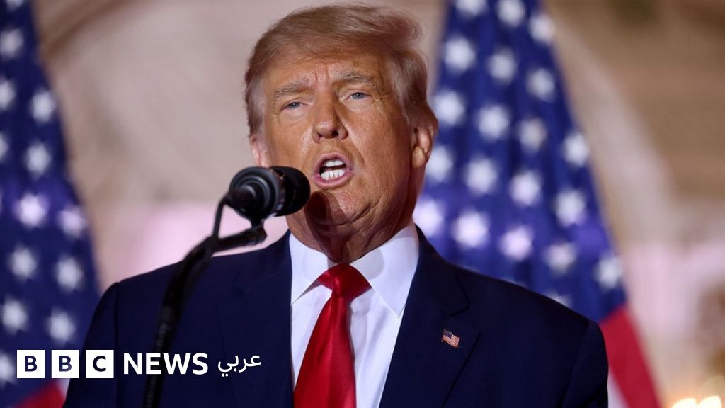 دونالد ترامب: إدانات من الحزب الديمقراطي بعد دعوته "لإنهاء" العمل بالدستور - BBC News عربي