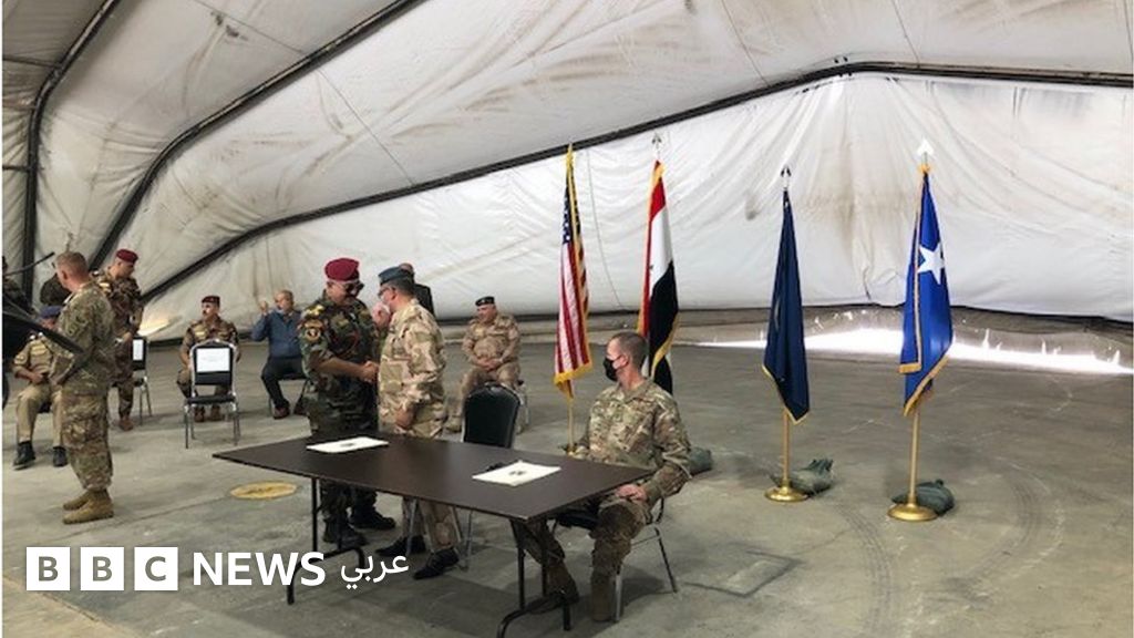 القوات الأجنبية في العراق التحالف بقيادة الولايات المتحدة يسحب قواته