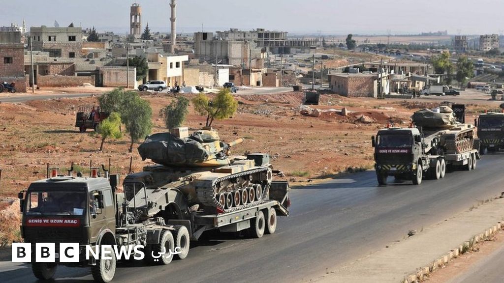 الحرب السورية مقتل ثلاثة مدنيين في هجوم استهدف قافلة تركية Bbc News عربي