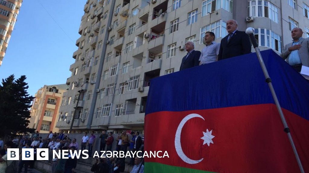 Müsavat Partiyasının referenduma etiraz olaraq keçirdiyi mitinq başa ...