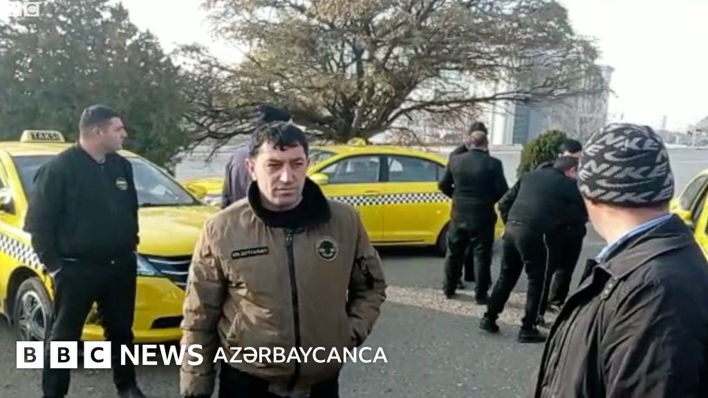 Naxçıvanda taksi sürücülərinin aksiyası: "Dünənə kimi səsimizi çıxara ...