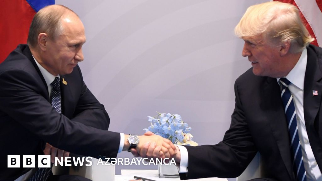 Trump Və Putin Almaniyada Gizli Görüş Də Keçirib Bbc News Azərbaycanca