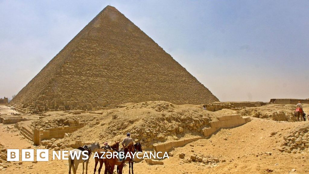 Misir piramidalarında "çılpaq video" qalmaqalı - BBC News Azərbaycanca