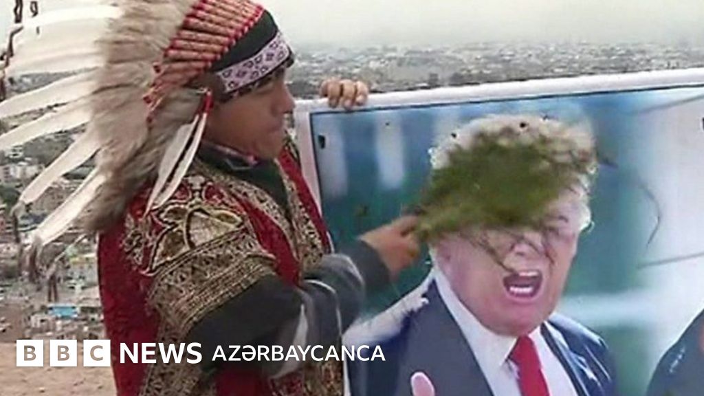 Şamanlar Trump-la Kim Jong-un-u barışdırmaq istəyir - BBC News Azərbaycanca