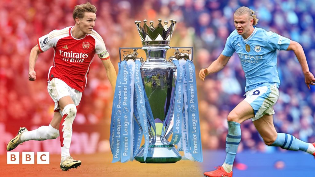 Premier League: Manchester City and Arsenal fight for historic win ...