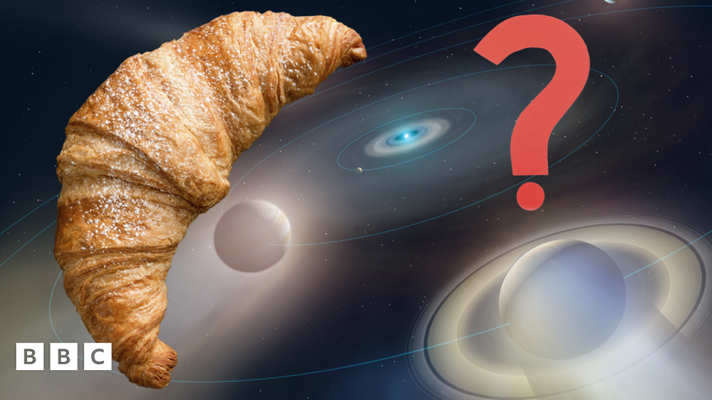 Nasa: Our solar system looks like 'deflated croissant' - BBC Newsround