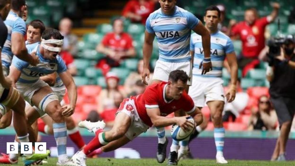 Gêm gyfartal galed rhwng Cymru a'r Ariannin - BBC Cymru Fyw