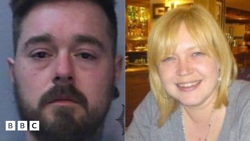 Carchar am oes i ddyn 36 oed am lofruddio'i wraig - BBC Cymru Fyw