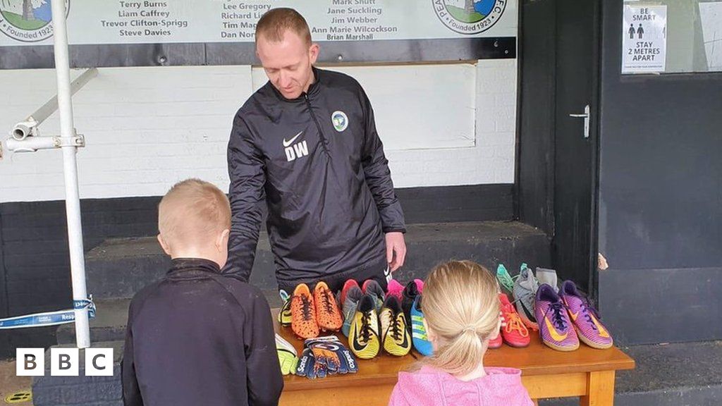 Football: 'Boot locker' helps provide disadvantaged kids with new boots ...