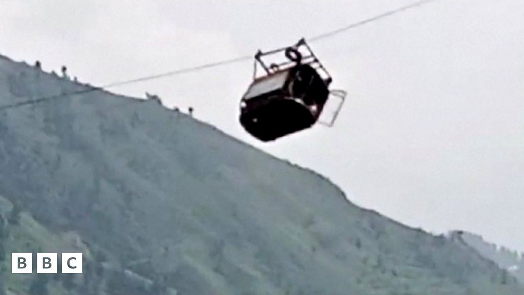 Pakistan cable car emergency: All passengers safely rescued - BBC Newsround