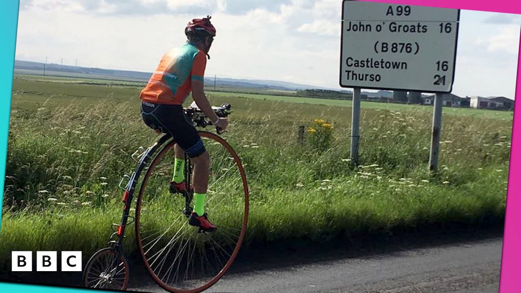Wacky world records: Has this teacher just broken cycling record? - BBC ...