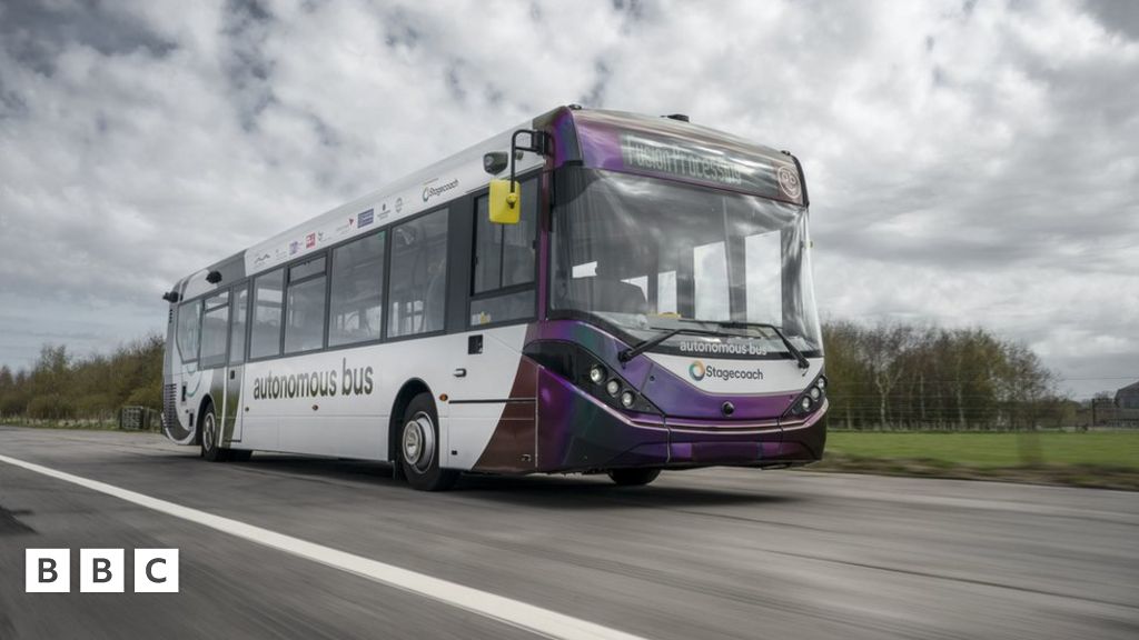 A self-driving bus in Scotland is ready for passengers - BBC Newsround