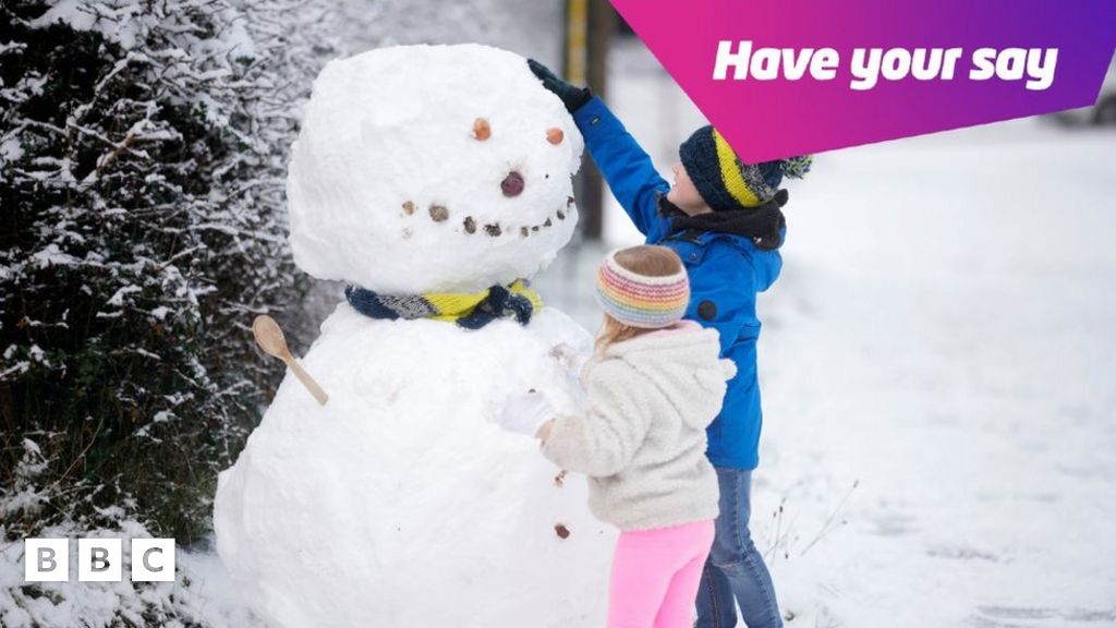 UK weather: Have you had snow where you live? - BBC Newsround