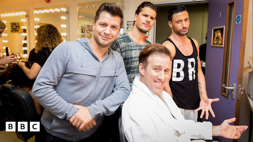 See pictures from behind the scenes at Strictly - BBC Newsround