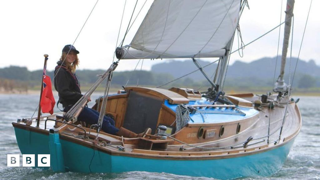Sailing around Britain: Katie hopes for 'youngest' record - BBC Newsround