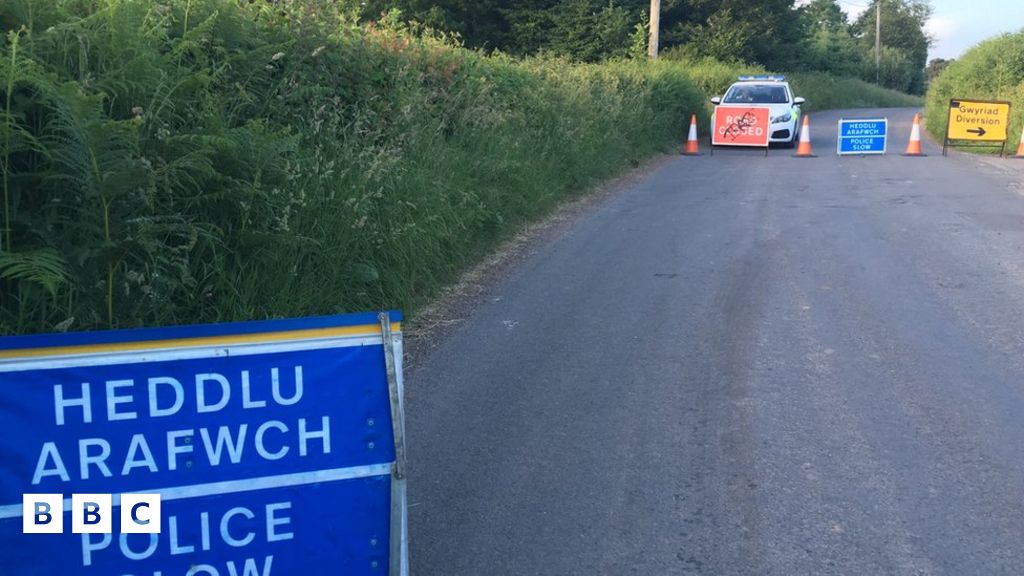 Damwain awyren ysgafn yn Sir Fynwy - BBC Cymru Fyw