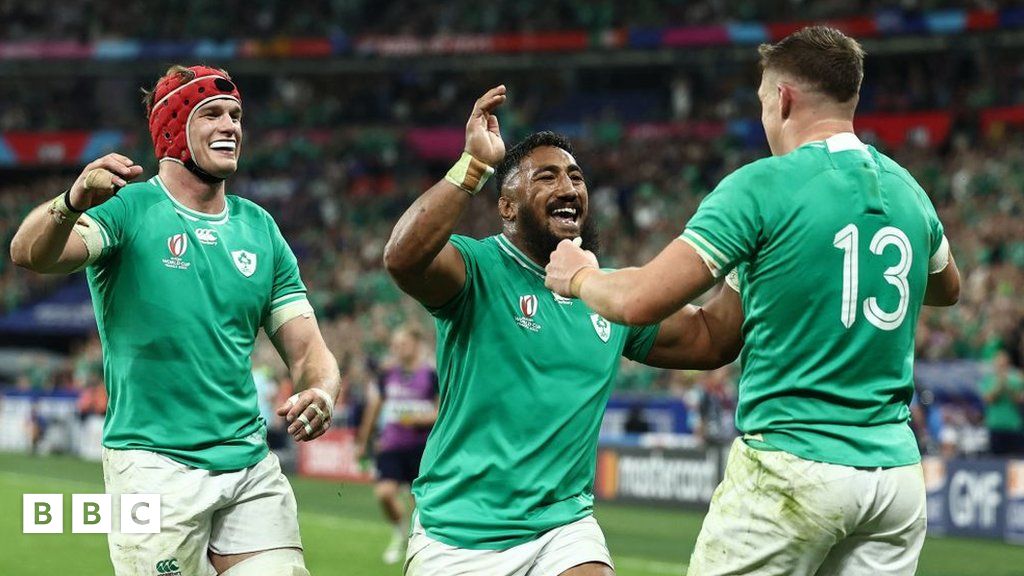 Rugby World Cup 2023: Ireland beat Scotland to reach World Cup quarter ...