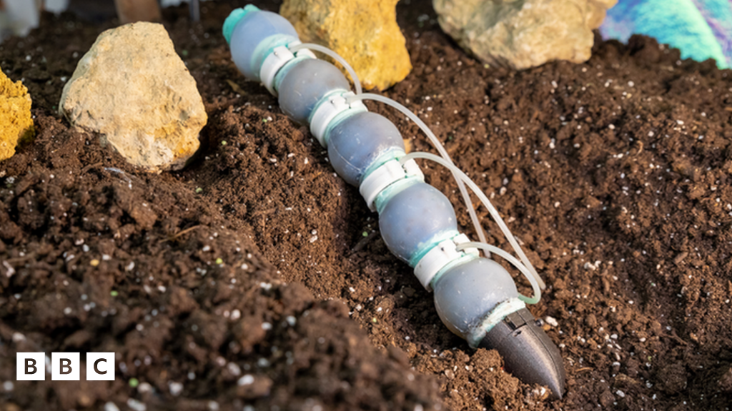 Earthworm robot could help explore other planets say scientists - BBC ...