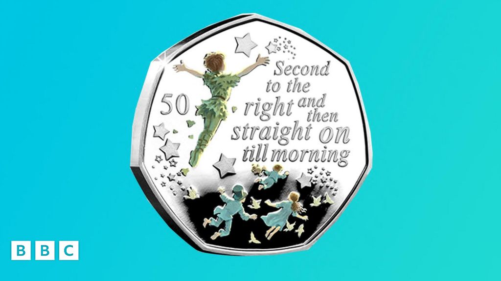 Peter Pan coin released for Great Ormond Street Hospital - BBC Newsround