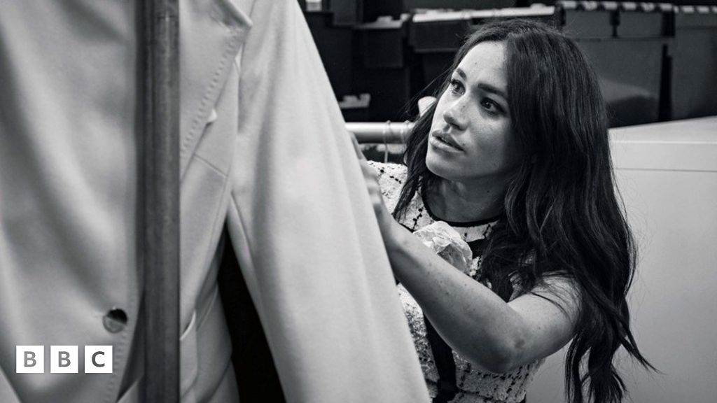 Who's on Meghan Markle's magazine cover? - BBC Newsround