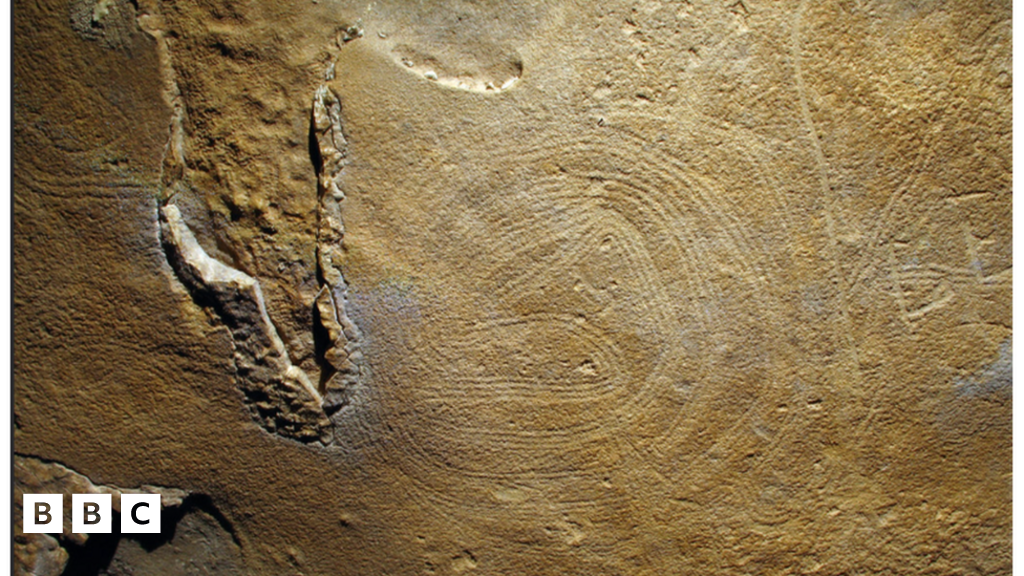 3D scans reveal largest Native American cave art - BBC Newsround