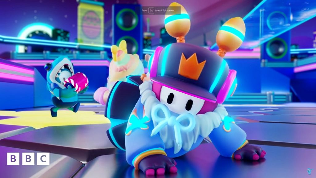 Fall Guys Season 4: Astronauts, Aliens and Among Us? - BBC Newsround