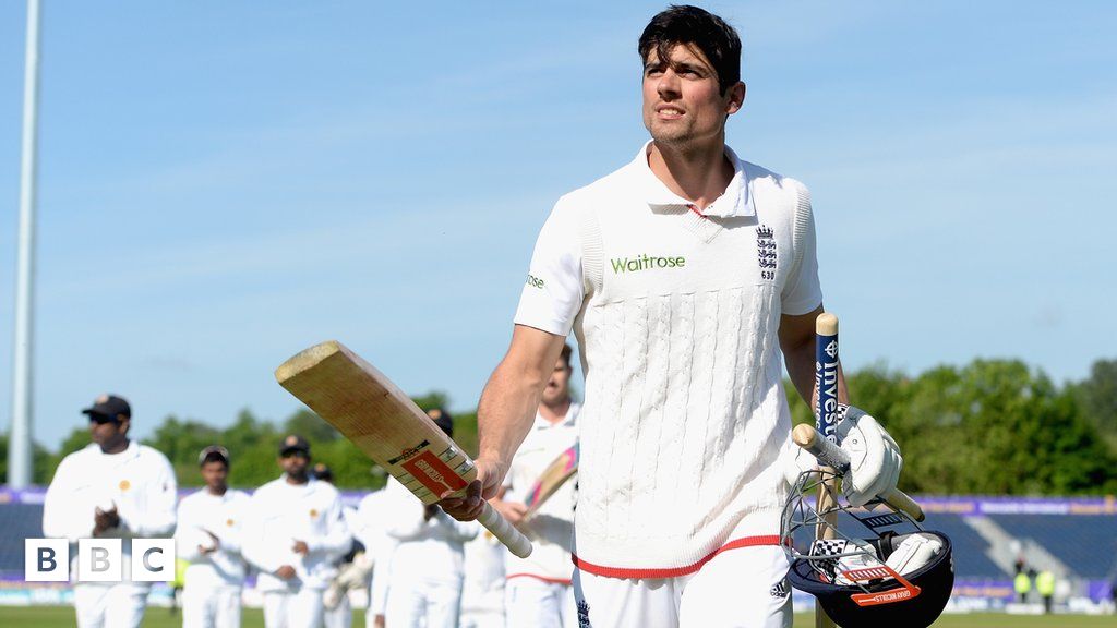 Alastair Cook scores historic 10,000 test runs - BBC Newsround