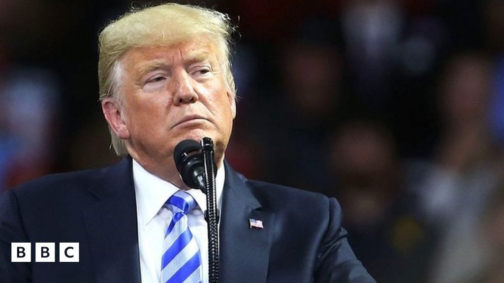 Donald Trump: Former US President launches new platform - BBC Newsround