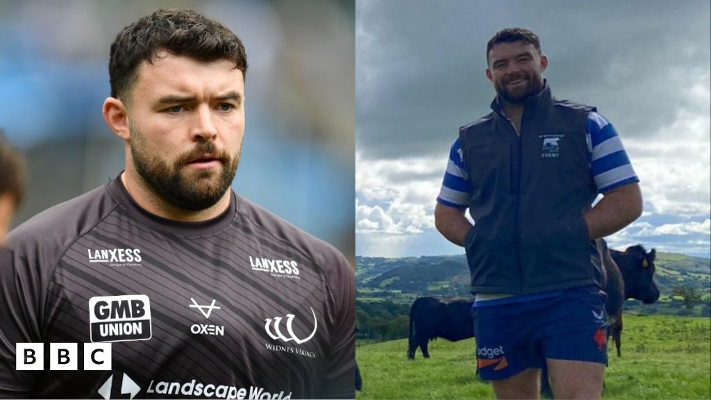 Y ffermwr sy'n creu argraff yn rygbi'r gynghrair - BBC Cymru Fyw