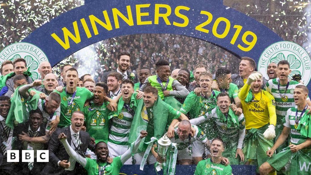 Scottish Cup: Celtic win the treble for the third time - BBC Newsround